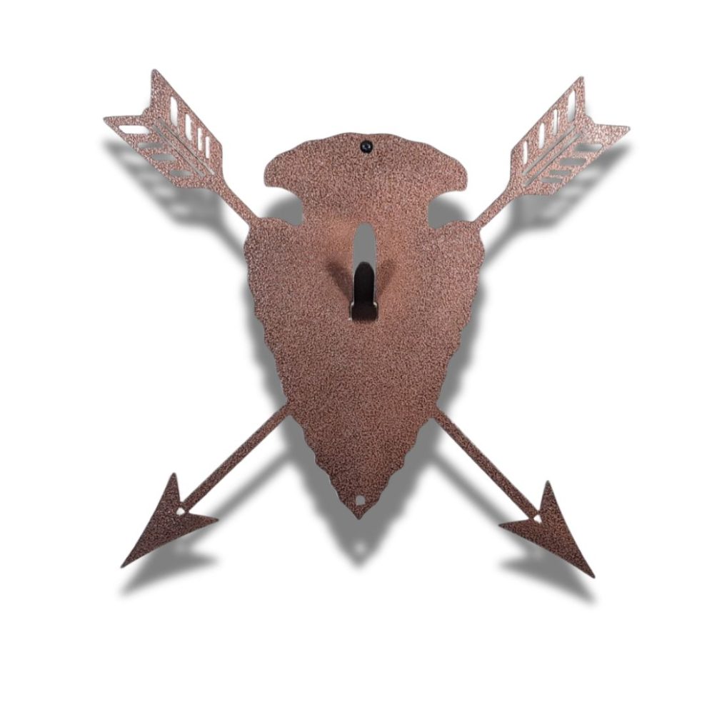 Arrowhead with arrows Easy European Mount Skull Hanger - Kabash Outdoors